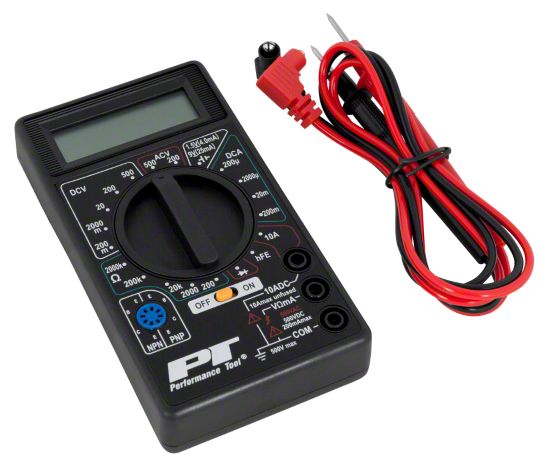 Universal XT Digital Multimeter; AC/DC Voltage, AC/DC Current ...