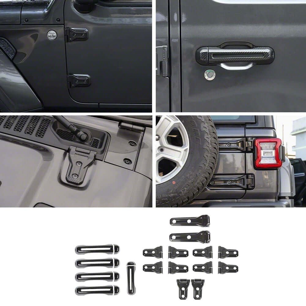 Jeep Wrangler Door Handle, Door Hinge, Hood Hinge and Tailgate Hinge ...