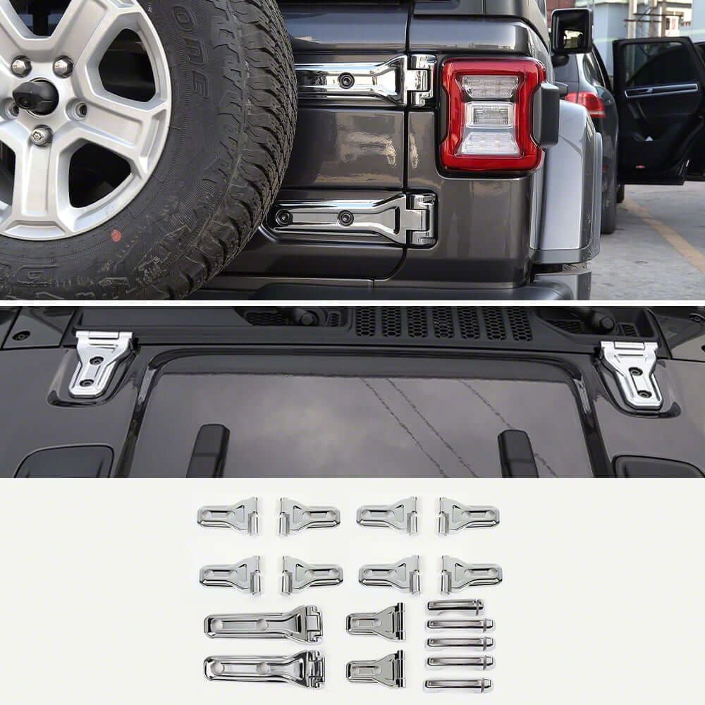 Jeep Wrangler Door Handle, Door Hinge, Hood Hinge and Tailgate Hinge ...