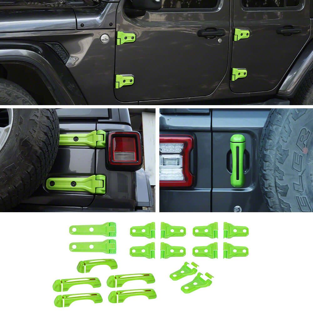 Jeep Wrangler Door Handle, Door Hinge, Hood Hinge and Tailgate Hinge ...