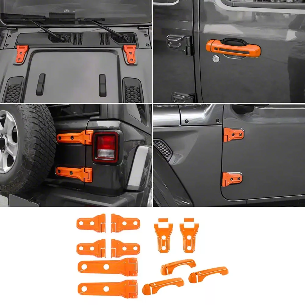 Jeep Wrangler Door Handle, Door Hinge, Hood Hinge and Tailgate Hinge ...