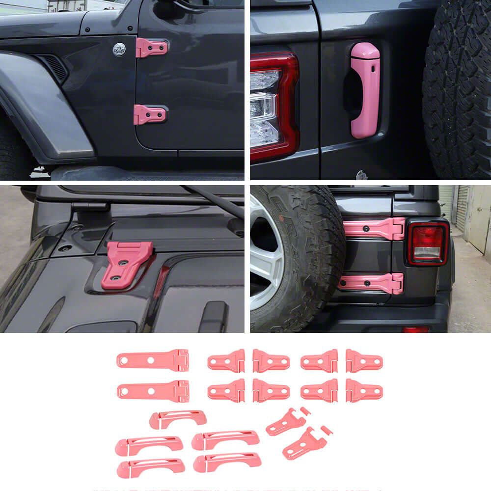 Jeep Wrangler Door Handle, Door Hinge, Hood Hinge and Tailgate Hinge ...
