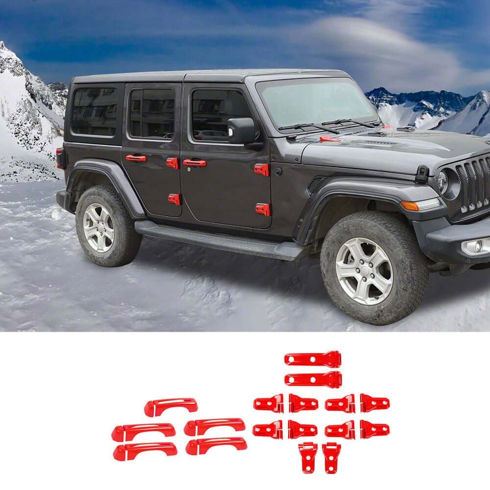 Jeep Wrangler Door Handle, Door Hinge, Hood Hinge and Tailgate Hinge ...