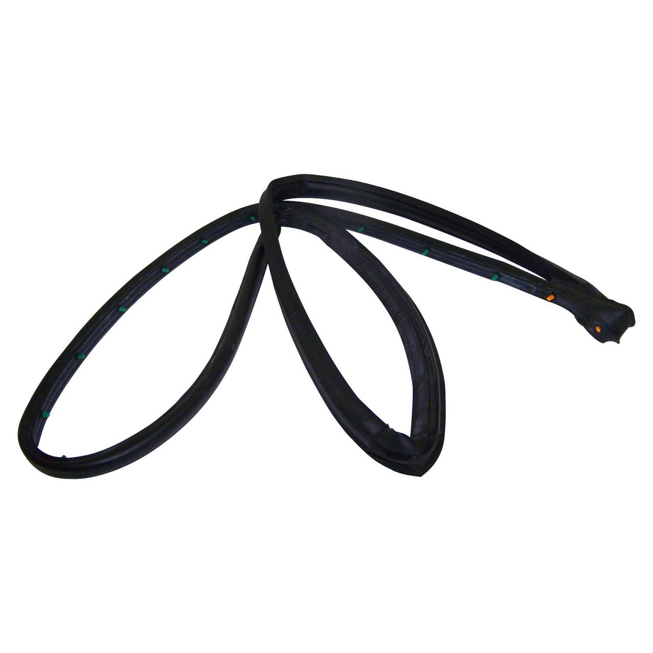 Jeep Wrangler Door Weatherstrip; Driver Side (97-06 Jeep Wrangler TJ ...