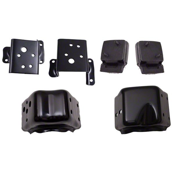 Jeep Wrangler Engine Mount Kit (74-81 Jeep CJ5 & CJ7) - Free Shipping