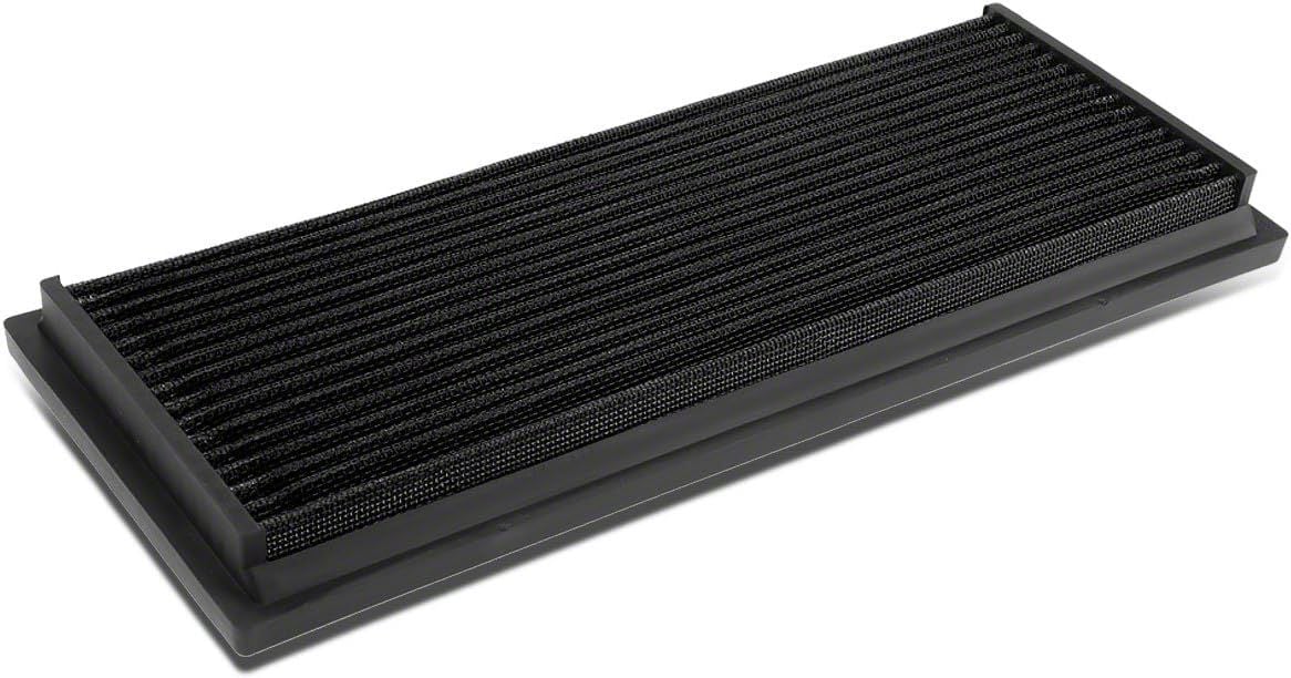 Jeep Wrangler Drop-In Air Filter; Black (87-97 2.5L, 4.0L Jeep Wrangler ...