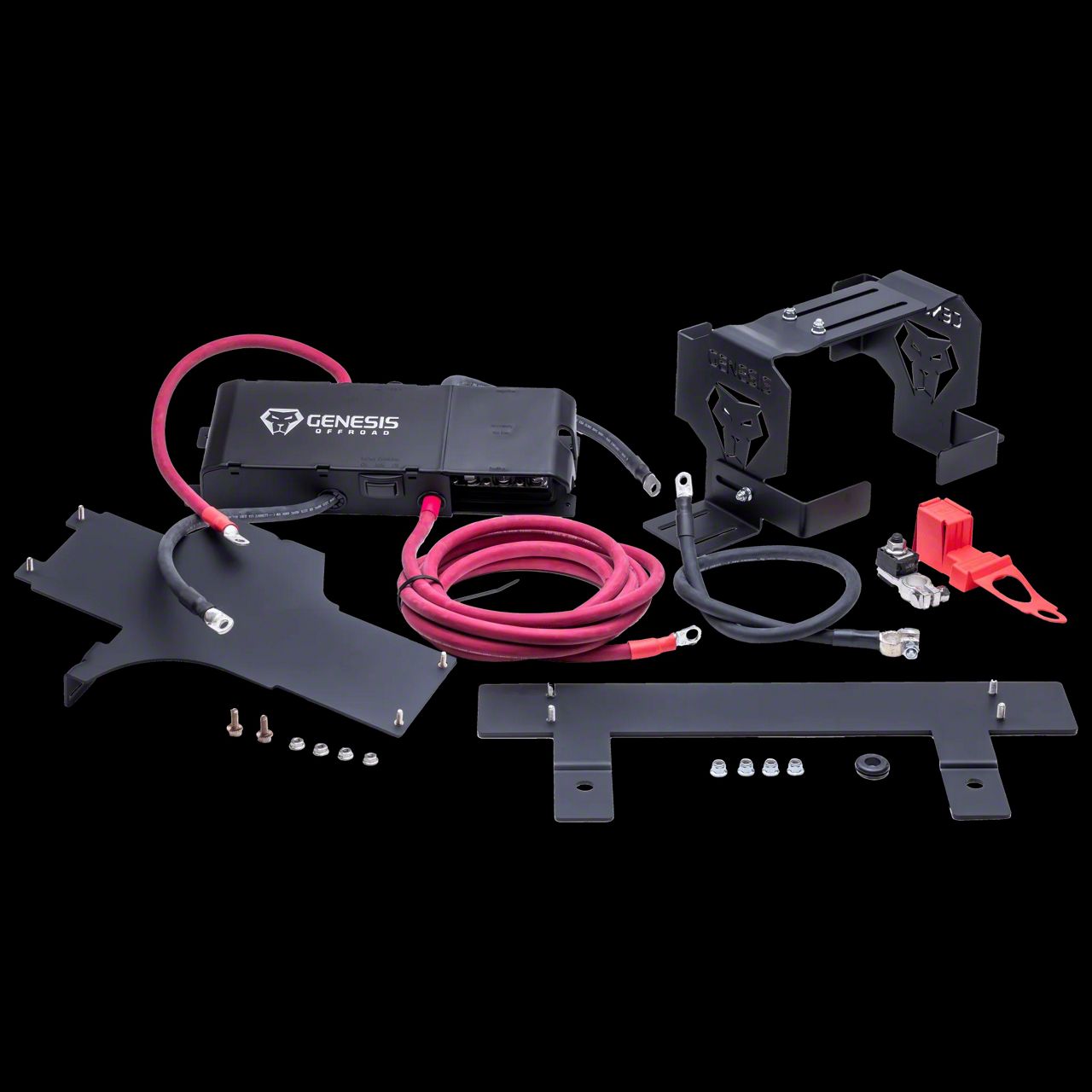 Jeep Wrangler Dual Battery Under Hood Kit (21-23 3.0L EcoDiesel Jeep ...