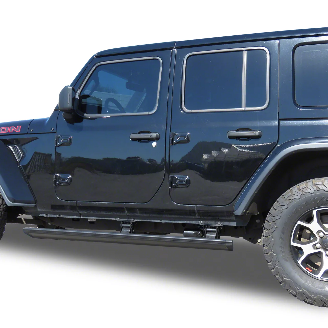 Jeep Wrangler Elite Retractable Power Running Boards (18-25 Jeep ...