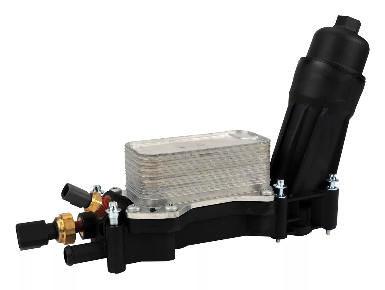 Jeep Wrangler Engine Oil Filter and Cooler Assembly (17-18 3.6L Jeep ...