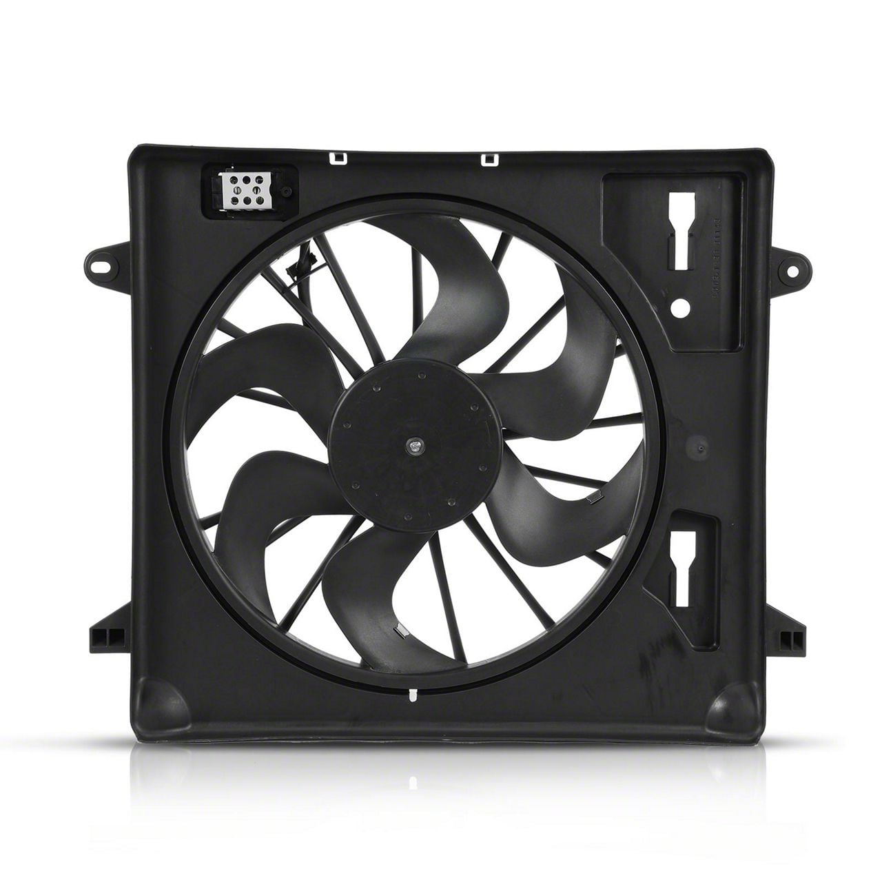 Jeep Wrangler Engine Radiator Cooling Fan Assembly (07-11 Jeep Wrangler ...