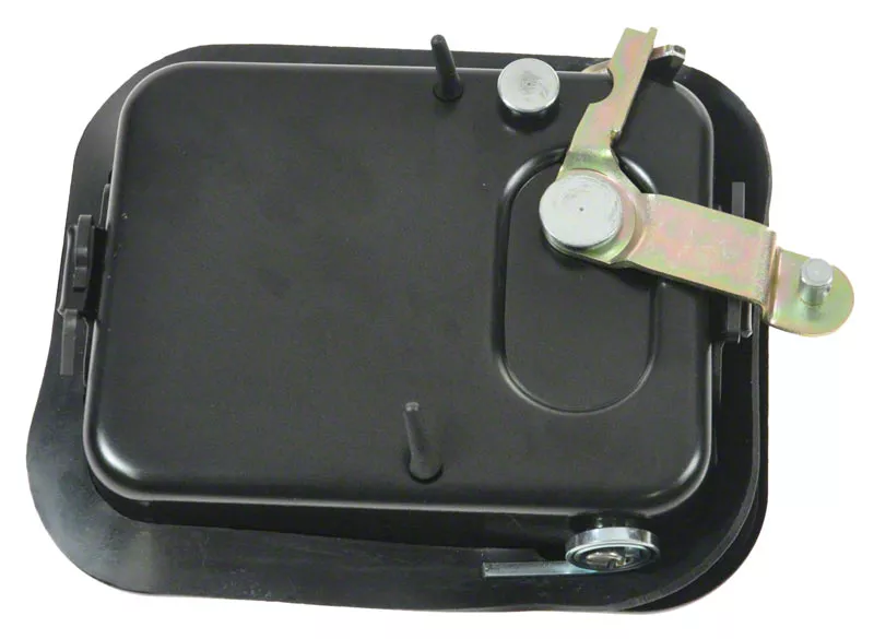 Jeep Wrangler Exterior Door Handle; Driver Side; Black (81-93 Jeep CJ7 ...