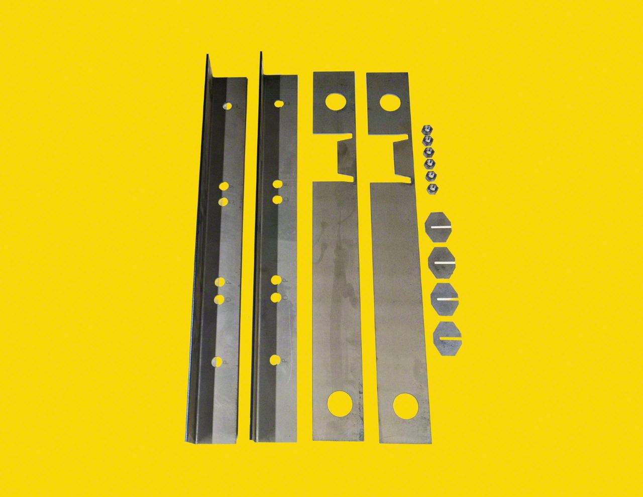 Jeep Wrangler Frame Center Section Rust Repair Kit (97-02 Jeep Wrangler ...