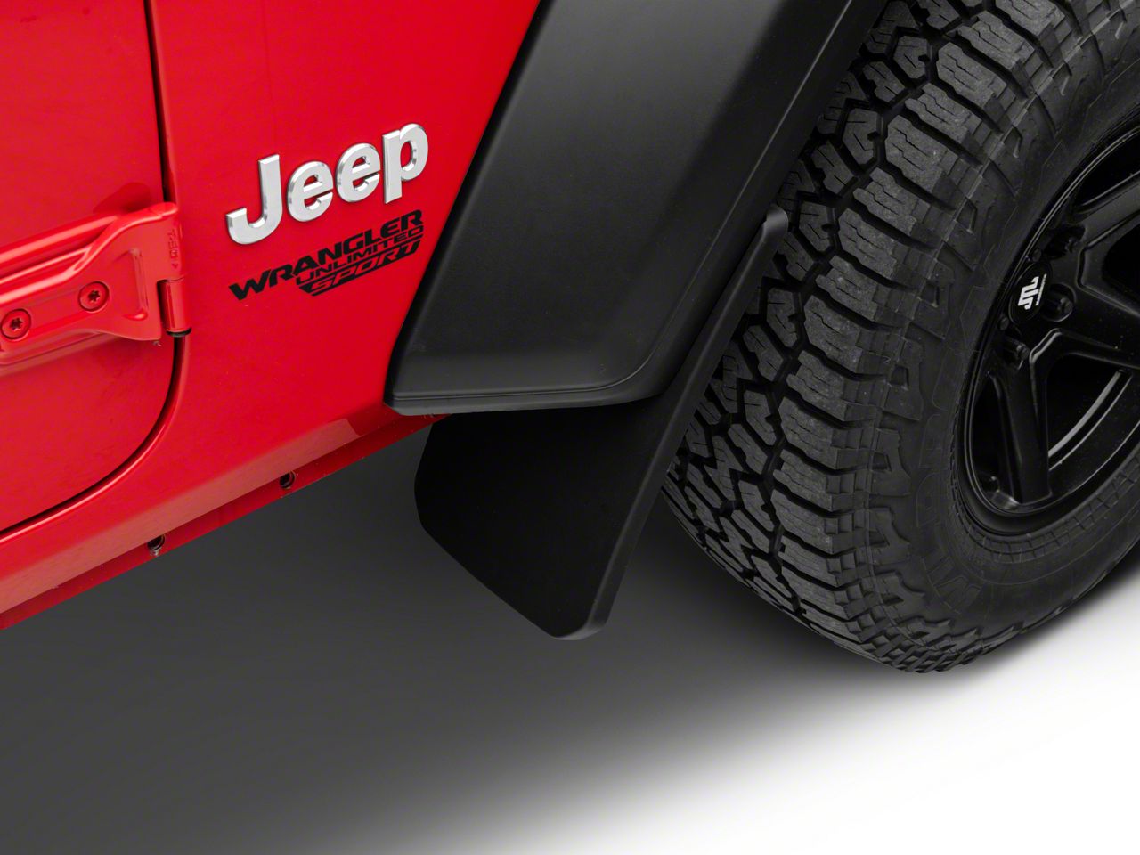 RedRock Jeep Wrangler Custom Molded Mud Guards; Front and Rear J132167 ...