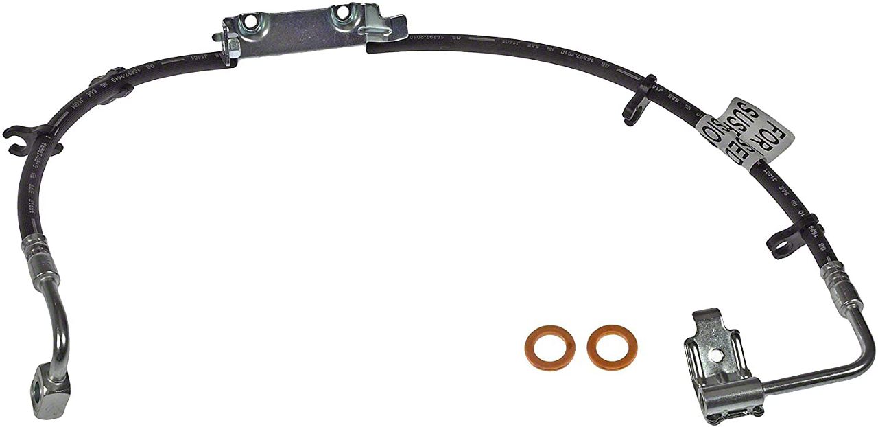 Jeep Wrangler Front Brake Hydraulic Hose for Lifted Applications ...