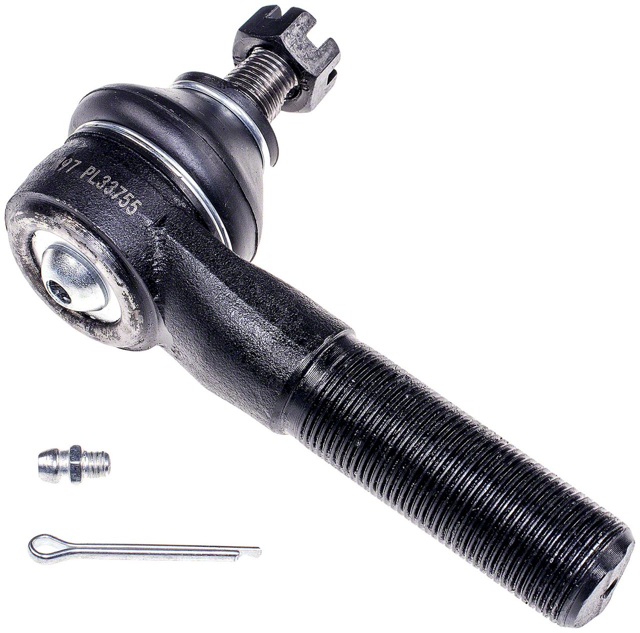Jeep Wrangler Front Tie Rod End; Outer Driver Side (87-90 Jeep Wrangler ...