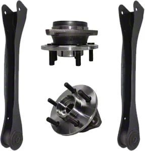 Jeep Wrangler Front Upper Control Arms with Wheel Hub Assemblies (00-06 ...