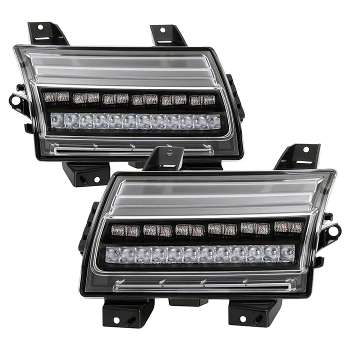 Jeep Wrangler Full LED Side Marker Lights with Sequential Turn Signals ...