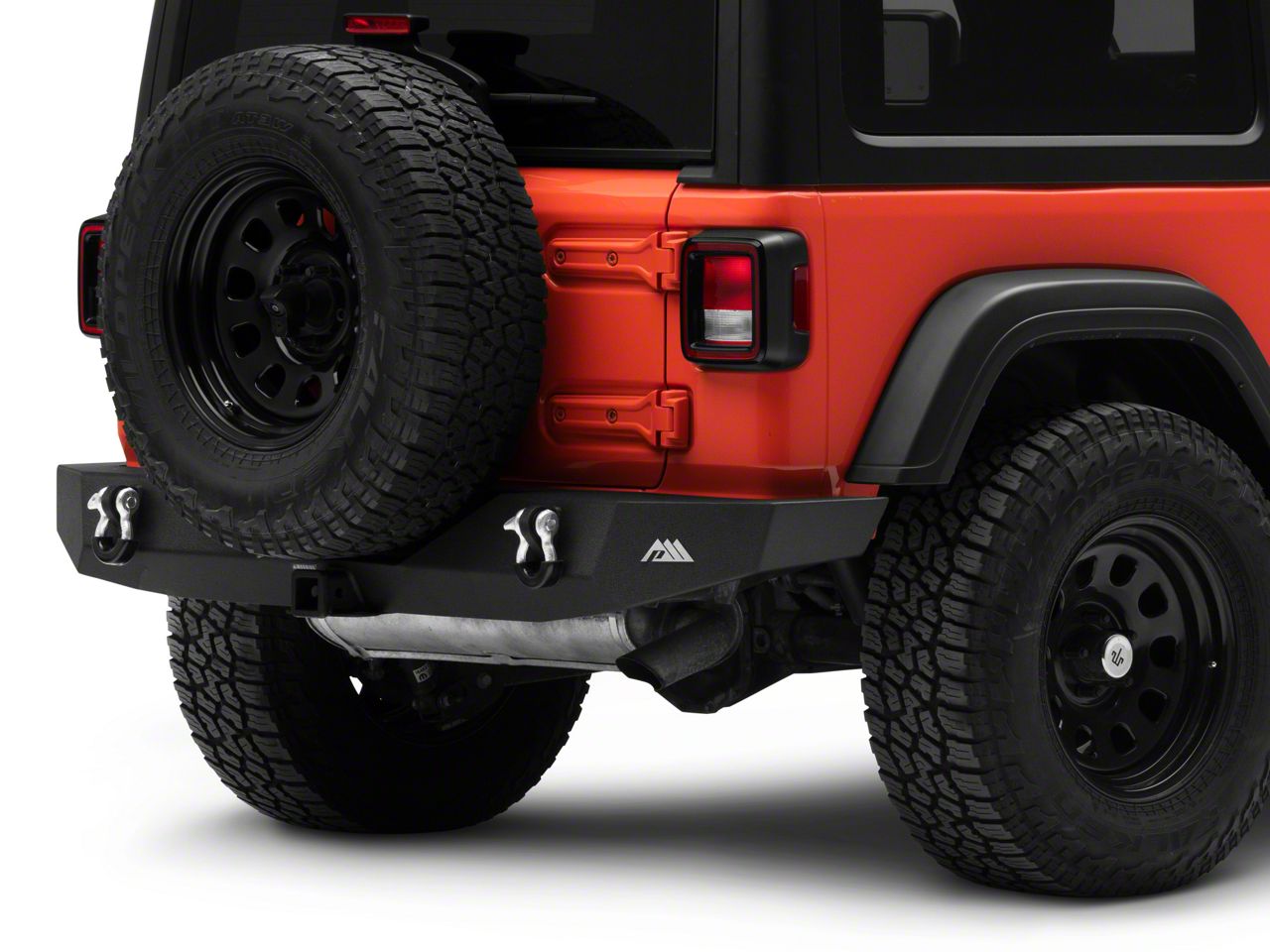 Jeep Wrangler Full-Width Rear Bumper (18-25 Jeep Wrangler JL) - Free ...