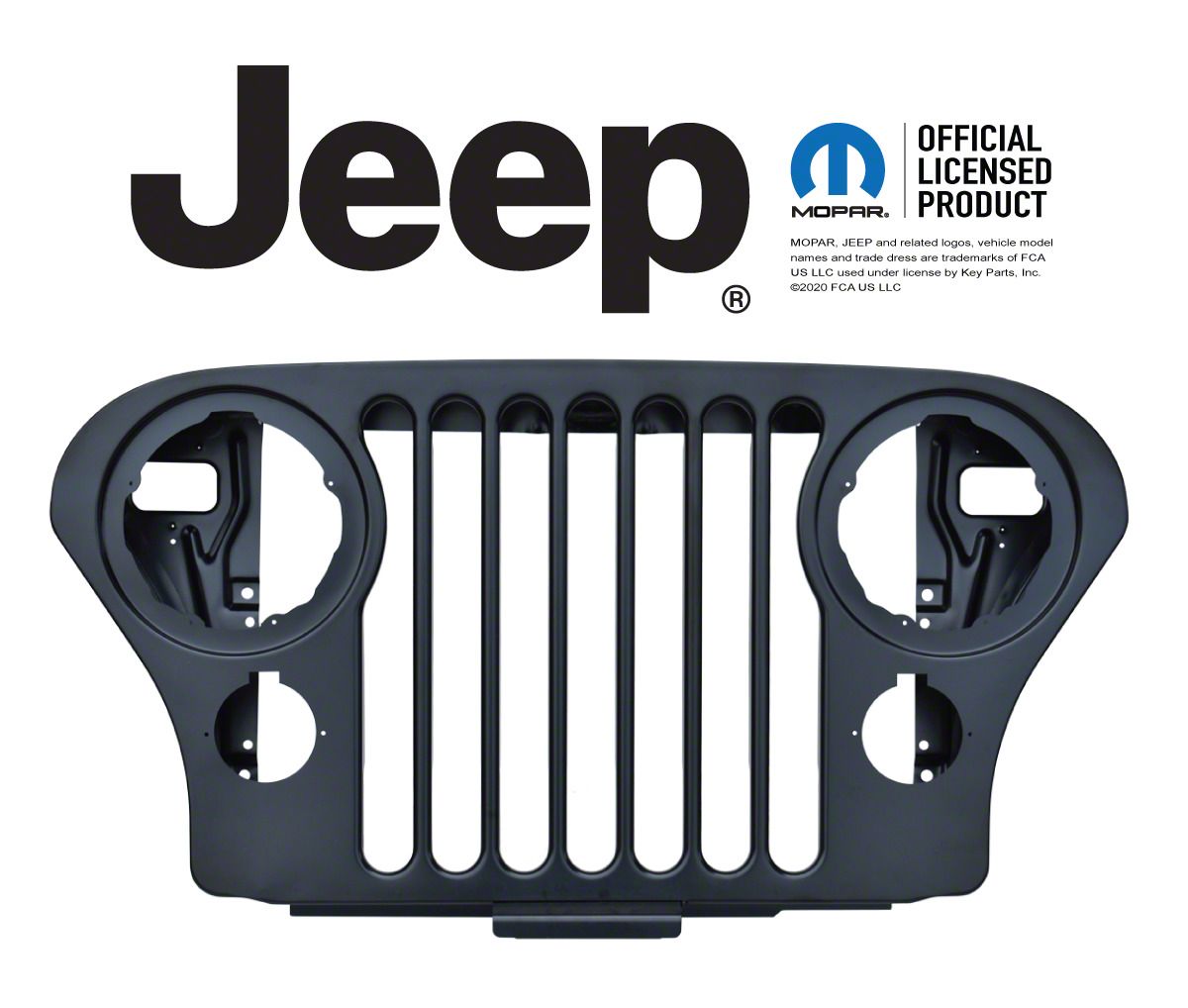 Jeep Wrangler Grille (76-86 Jeep CJ7) - Free Shipping