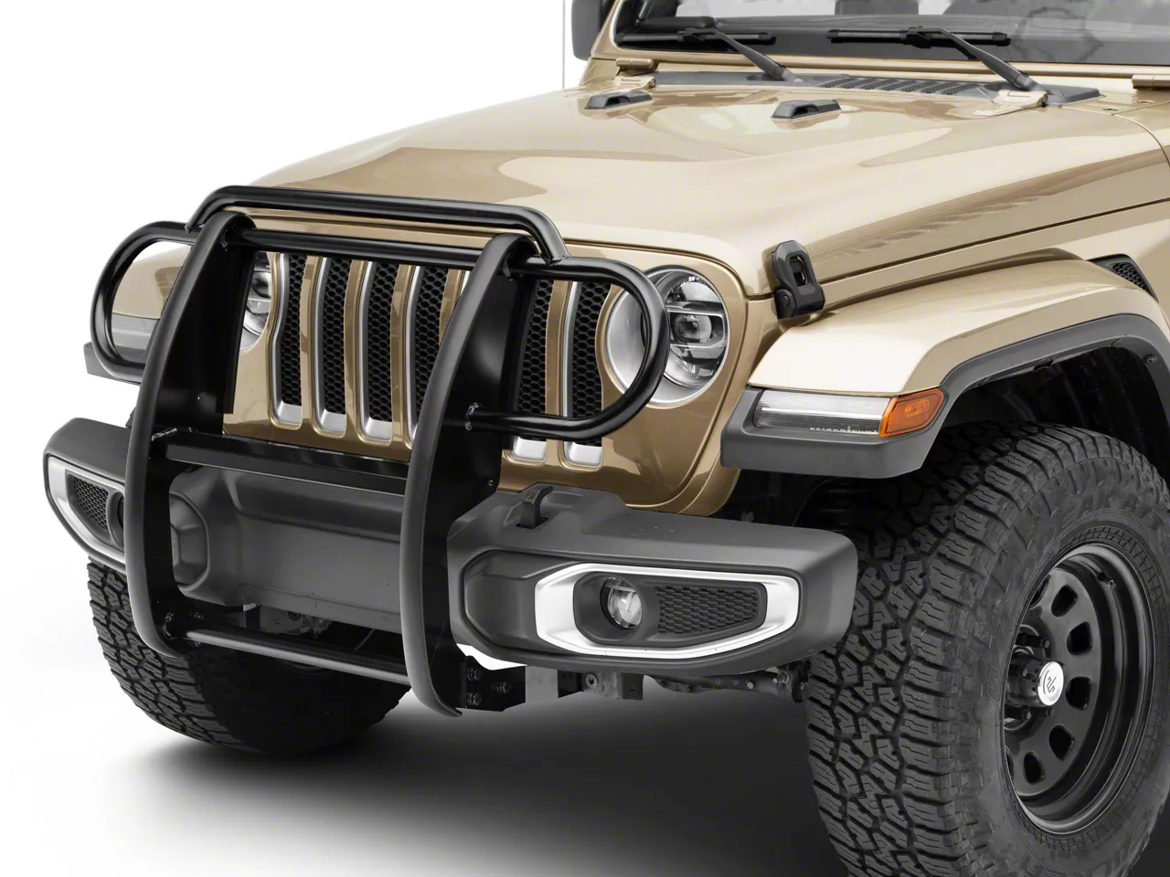 Jeep Wrangler Grille Guard; Black (18-26 Jeep Wrangler JL) - Free Shipping
