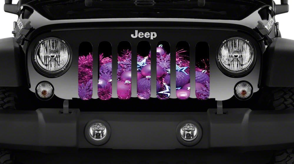Jeep Wrangler Grille Insert; Festive (97-06 Jeep Wrangler TJ) - Free ...