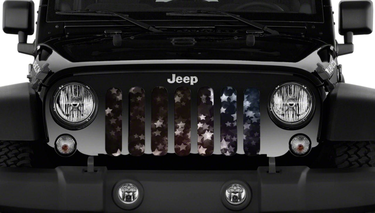 Jeep Wrangler Grille Insert; Starry Night (18-23 Jeep Wrangler JL w/o ...