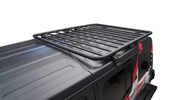 Jeep Wrangler Hard Top Flat Roof Rack (18-25 Jeep Wrangler JL) - Free ...