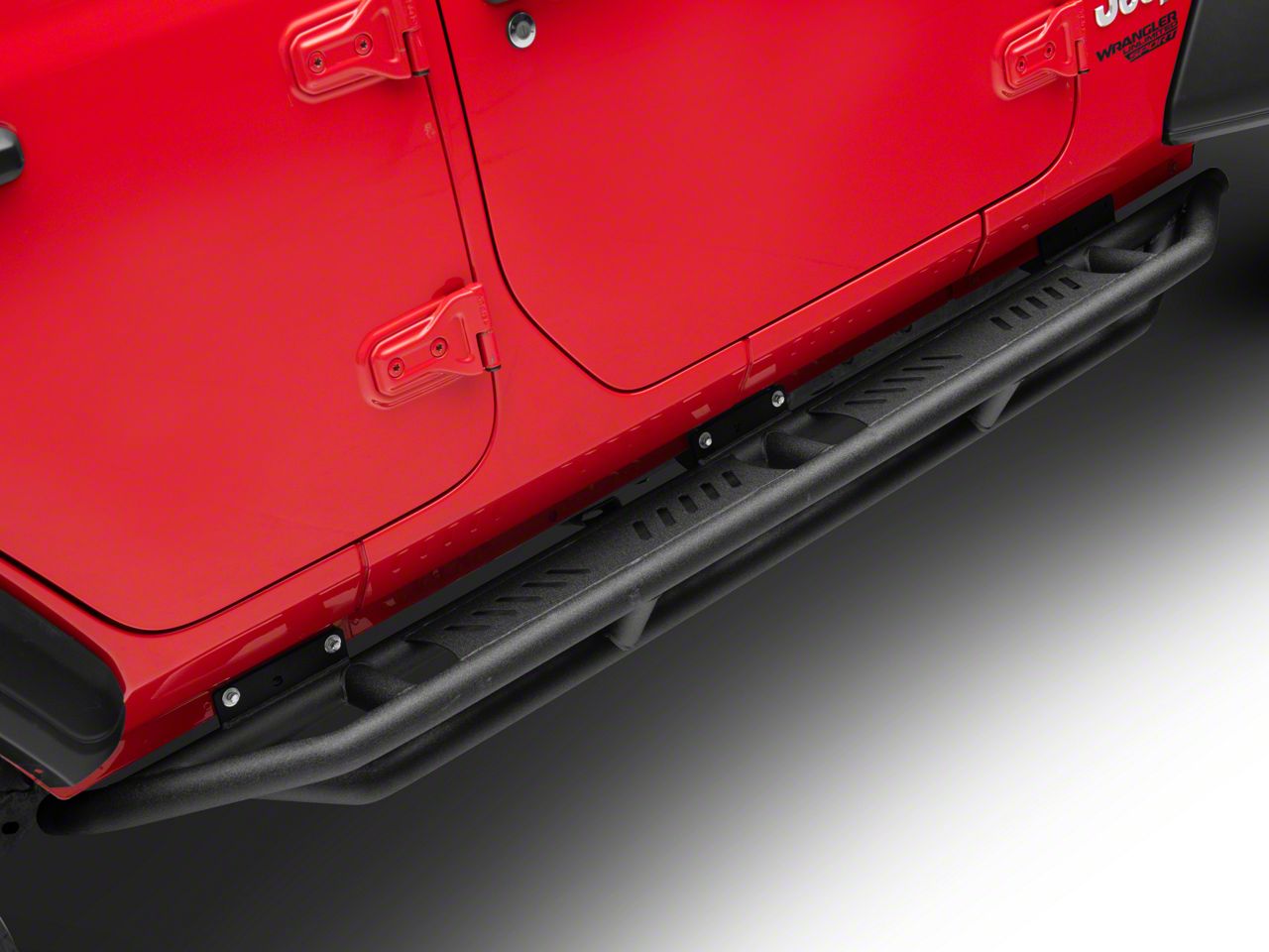 Jeep Wrangler Heavy Duty Side Armor Side Step Rocker Bars (18-26 Jeep ...