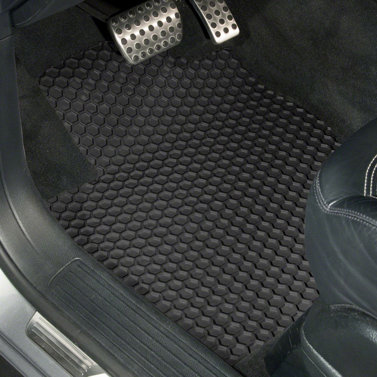 Jeep Wrangler Intro-Tech Hexomat Custom Fit All-Weather Front and Rear ...