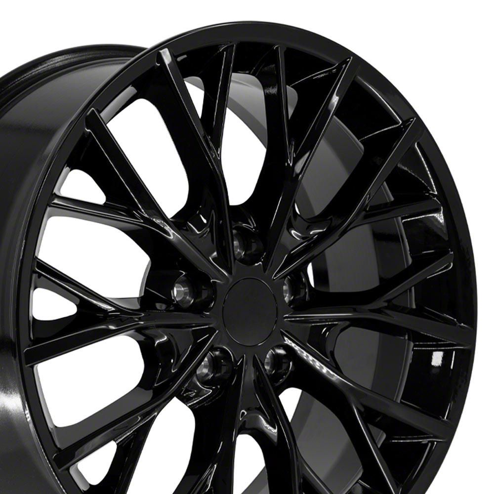 Jeep Wrangler JP30 Gloss Black Wheel; 20x8.5; 50mm Offset (07-18 Jeep ...