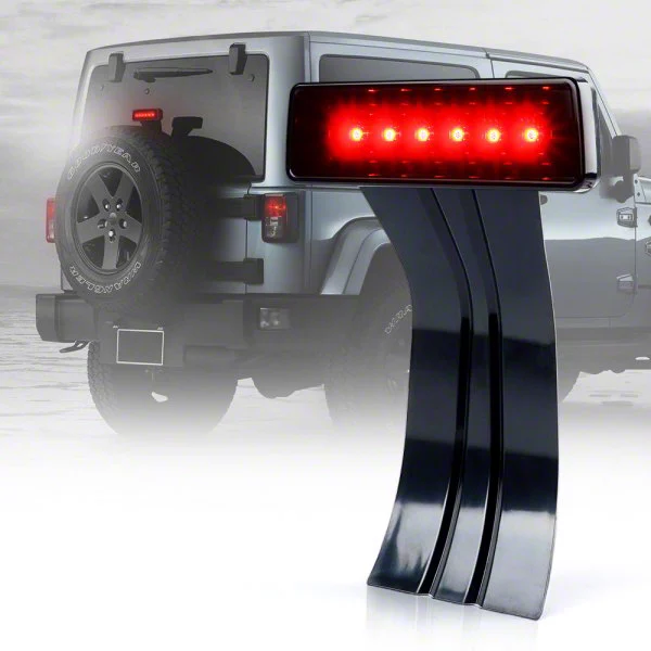Jeep Wrangler LED Third Brake Light; White (07-18 Jeep Wrangler JK ...