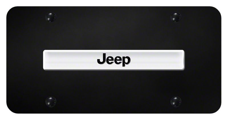 Jeep Wrangler Jeep License Plate (Universal; Some Adaptation May Be ...