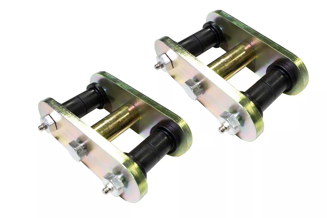 Rust Buster Jeep Wrangler Lubeable Shackles; Front RB1014 (76-86 Jeep ...