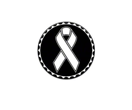 Jeep Wrangler Lung Cancer Ribbon Rated Badge (Universal; Some ...