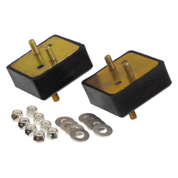 Jeep Wrangler Motor Mount; Black (76-81 V8 Jeep CJ7) - Free Shipping