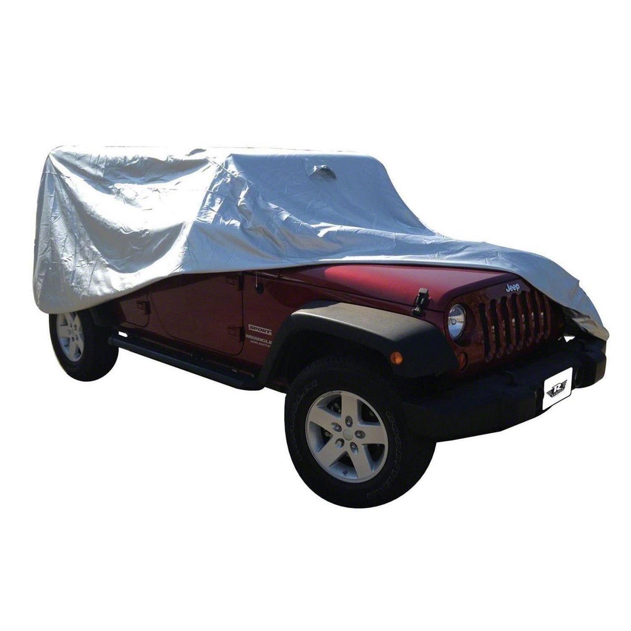 Jeep Wrangler Multiguard All-Weather Car Cover; Silver (07-18 Jeep ...