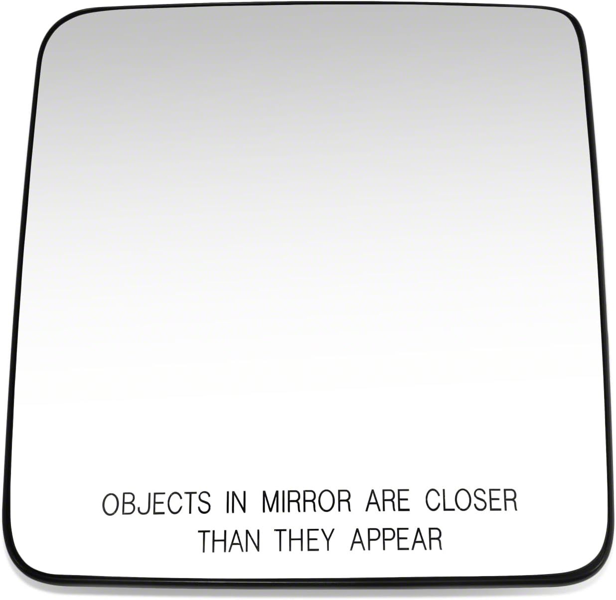 Jeep Wrangler OE Style Non-Heated Mirror Glass; Passenger Side (18-26 ...