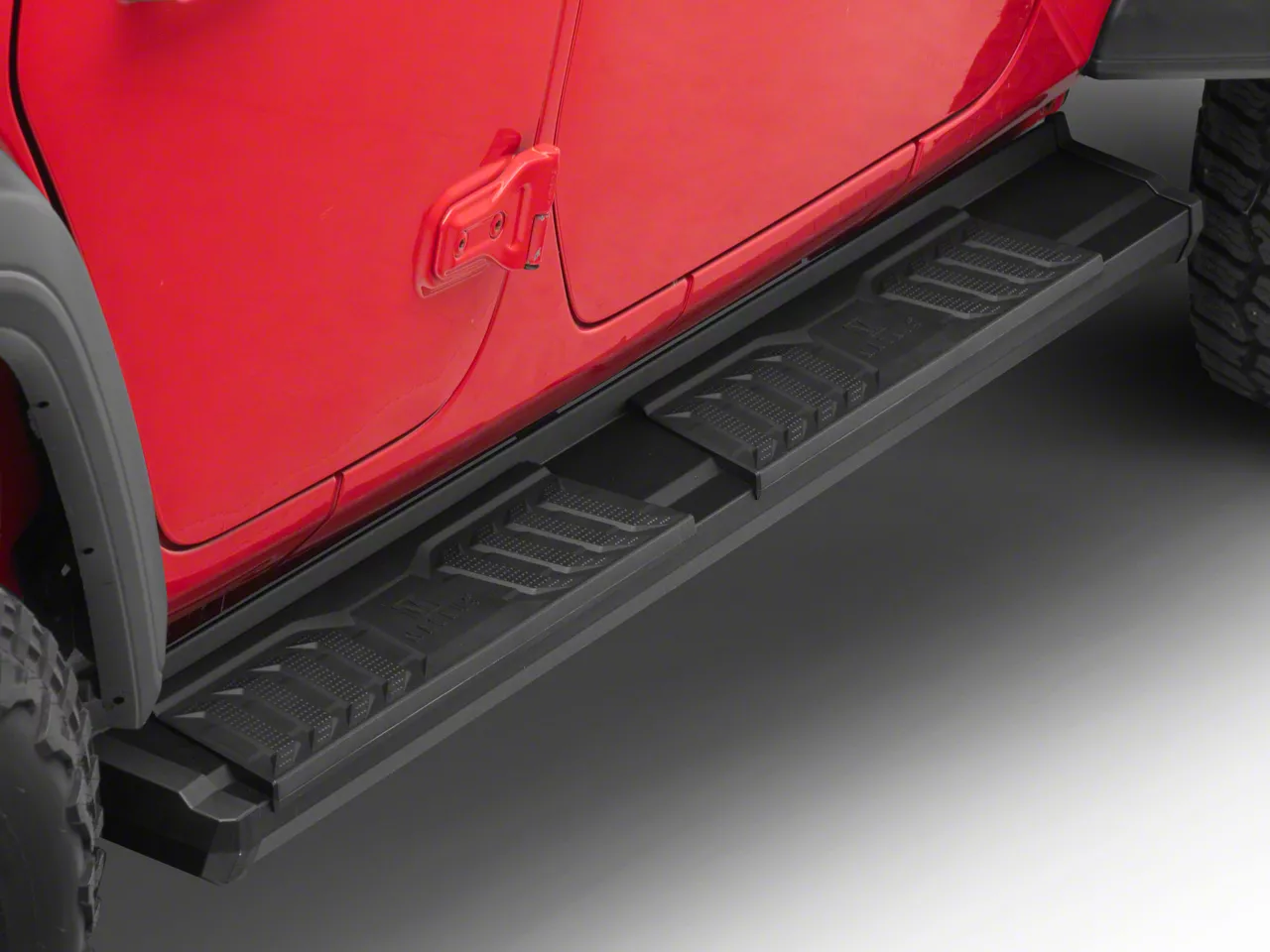 Jeep Wrangler OE Style Running Boards; Black (18-26 Jeep Wrangler JL 4 ...