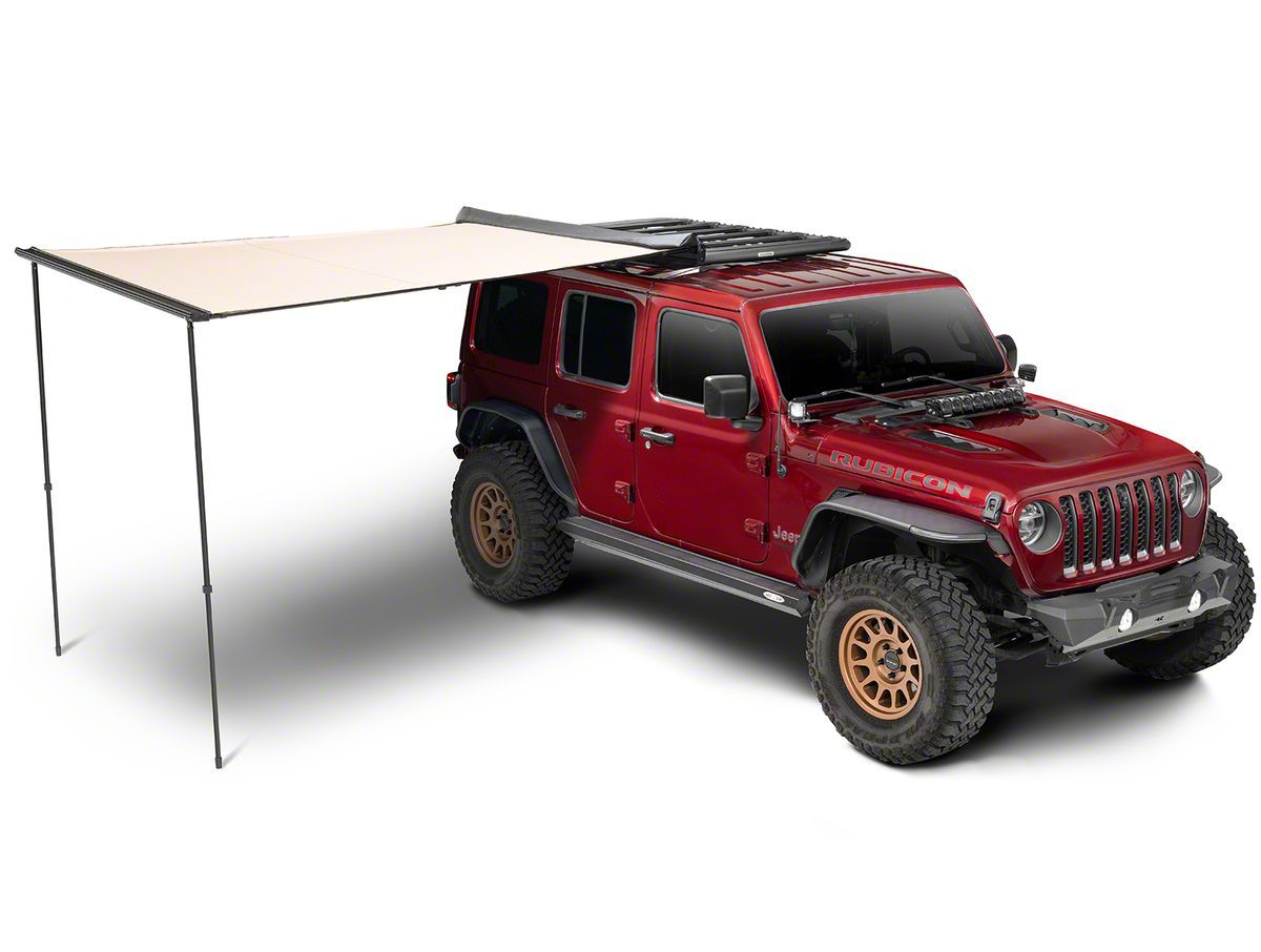 Jeep Wrangler Overland Awning; 6.50-Foot x 8.20-Foot (Universal; Some ...