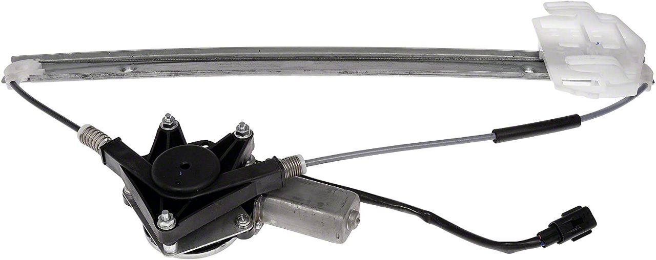 Jeep Wrangler Power Window Regulator and Motor Assembly; Rear Driver ...