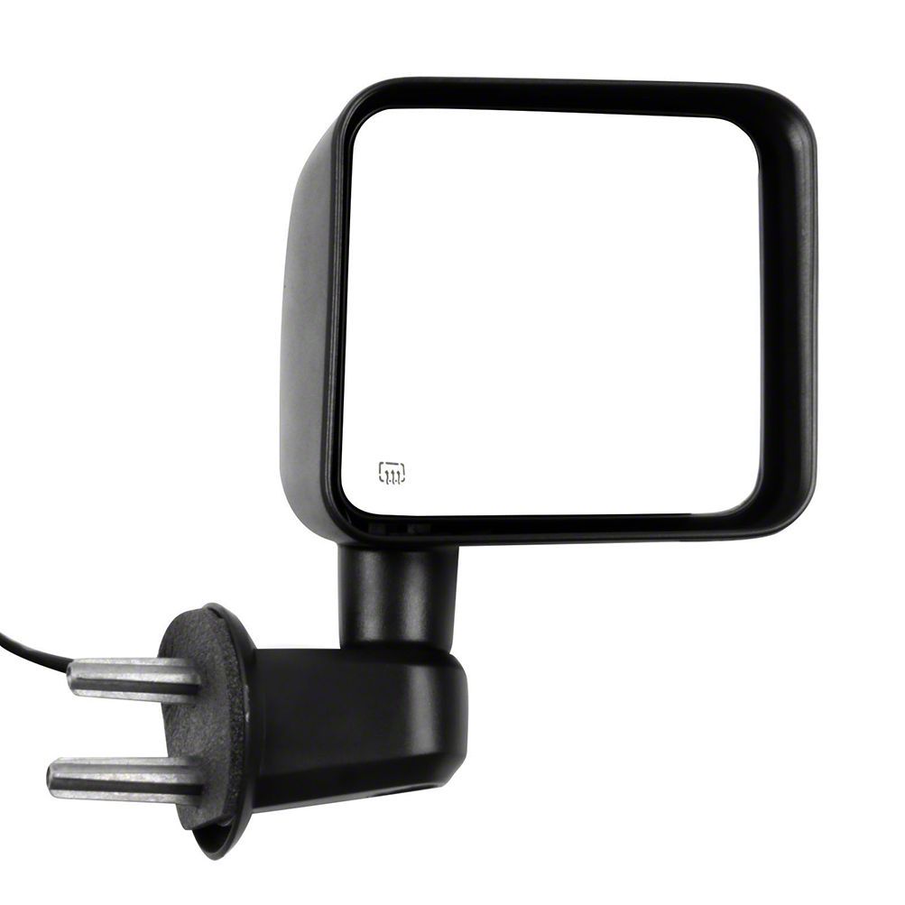 Jeep Wrangler Powered Heated Side Mirror; Passenger Side (07-18 Jeep ...