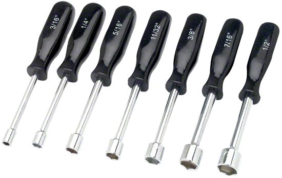Universal XT Project Pro Nut Driver Set; 7-Piece Set - Free Shipping