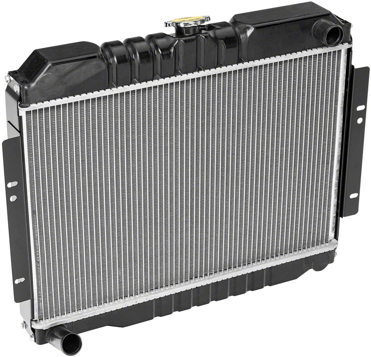 Jeep Wrangler Radiator; 2 Row (74-80 Jeep CJ5 & CJ7) - Free Shipping