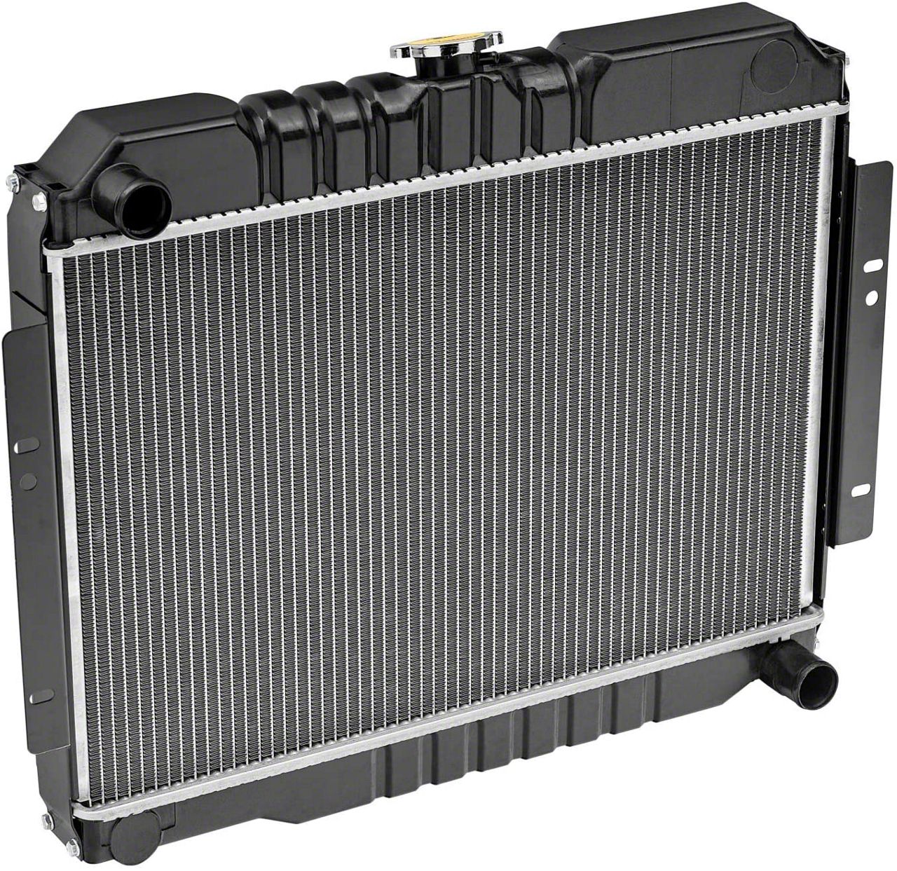 Jeep Wrangler 2-Core Radiator (76-86 Jeep CJ7 w/ GM 5.0L/5.7L Swap ...