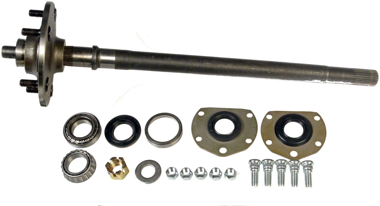 Jeep Wrangler Rear Axle Shaft; Driver Side (76-81 Jeep CJ7 w/o Quadra ...