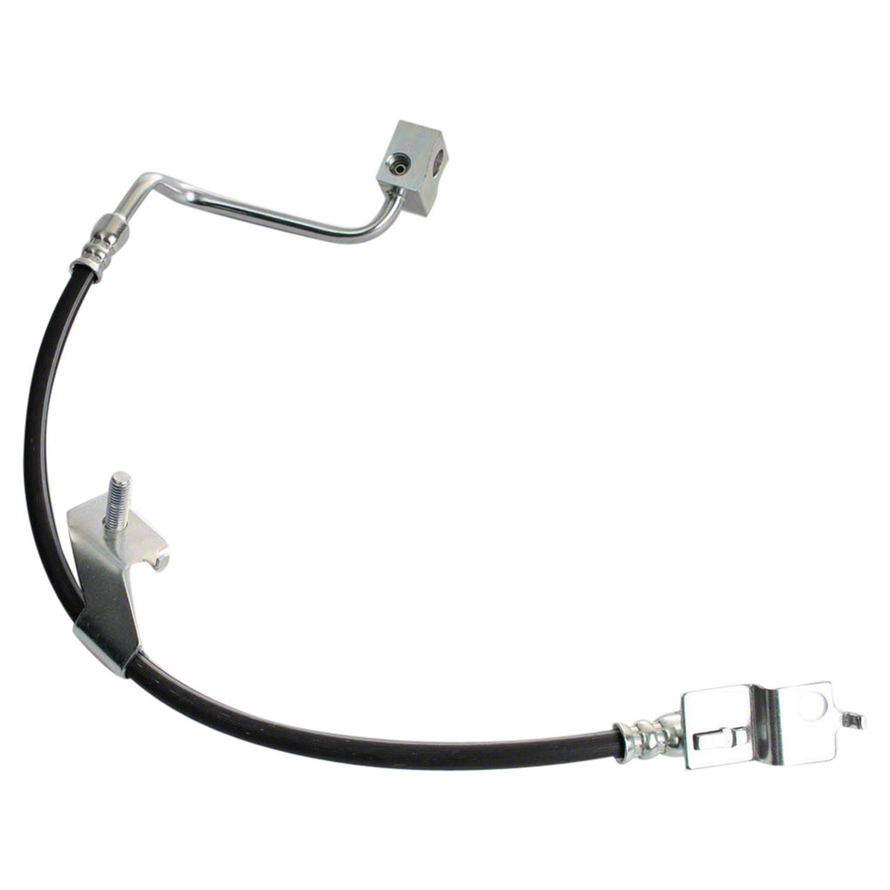 Jeep Wrangler Rear Brake Hose; Center (97-06 Jeep Wrangler TJ) - Free ...