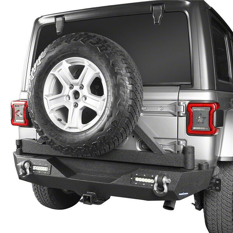 Jeep Wrangler Rear Bumper with Tire Carrier (18-25 Jeep Wrangler JL ...