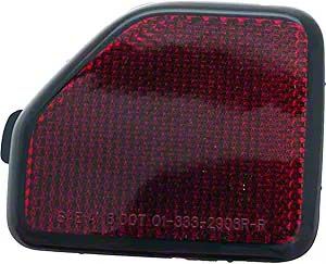 Jeep Wrangler Rear Fascia Reflector; Passenger Side (18-26 Jeep Wrangler JL) - Free Shipping