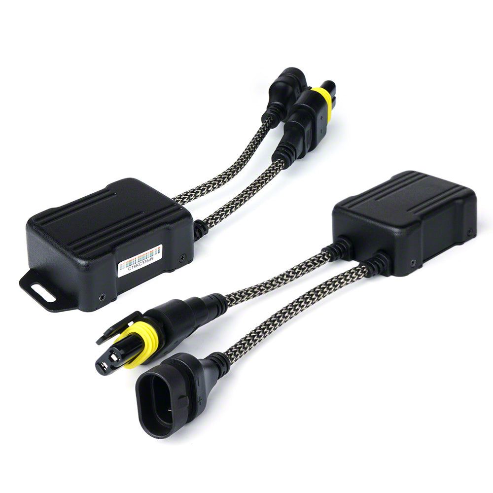 Jeep Wrangler Reflex Series LED Headlight Canbus Anti-Flicker Harness ...