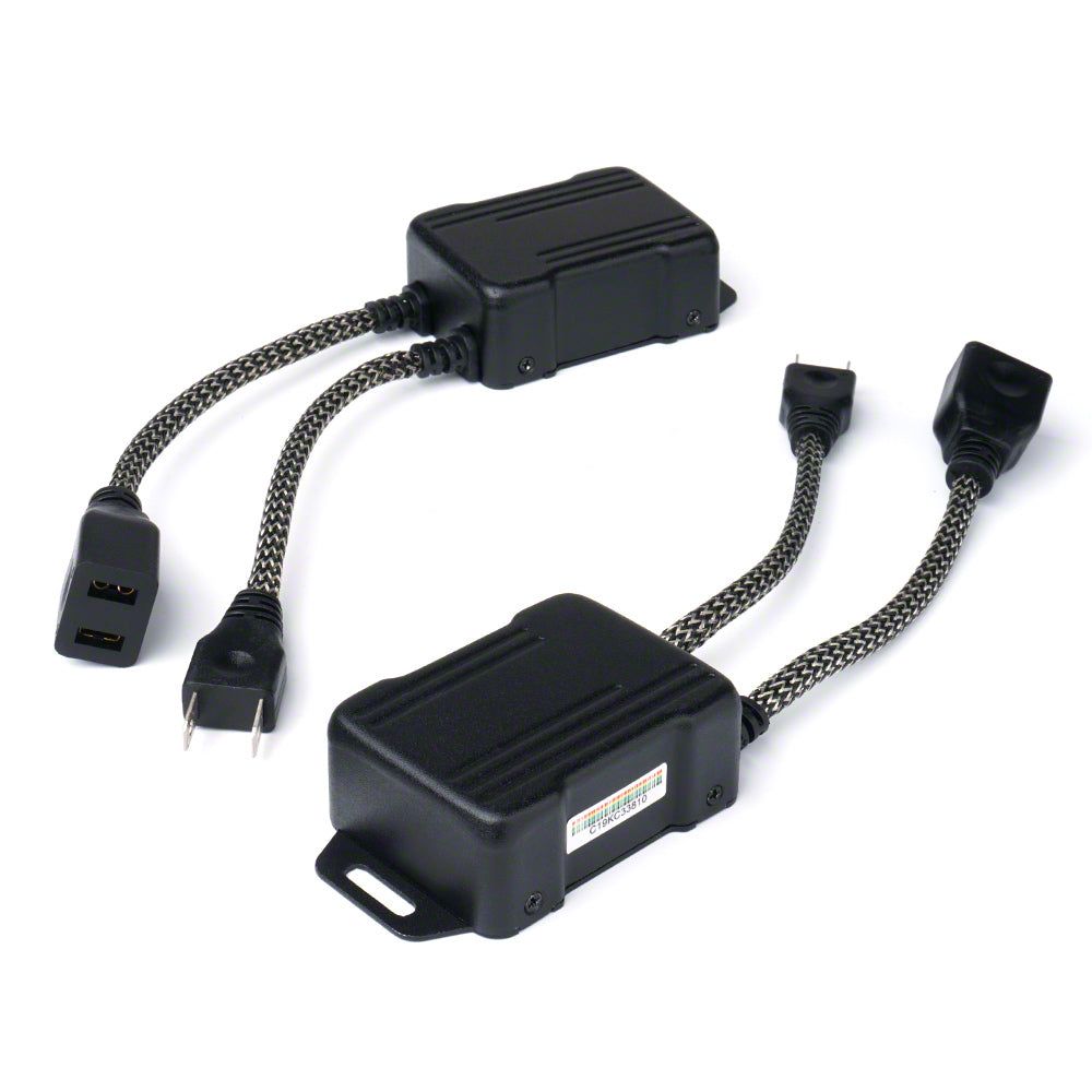 Jeep Wrangler Reflex Series LED Headlight Canbus Anti-Flicker Harness ...